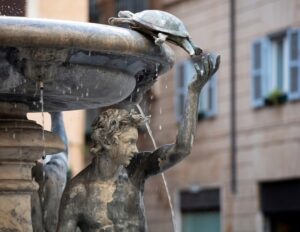 De Schildpaddenfontein in Rome - Piazza Mattei - Rome