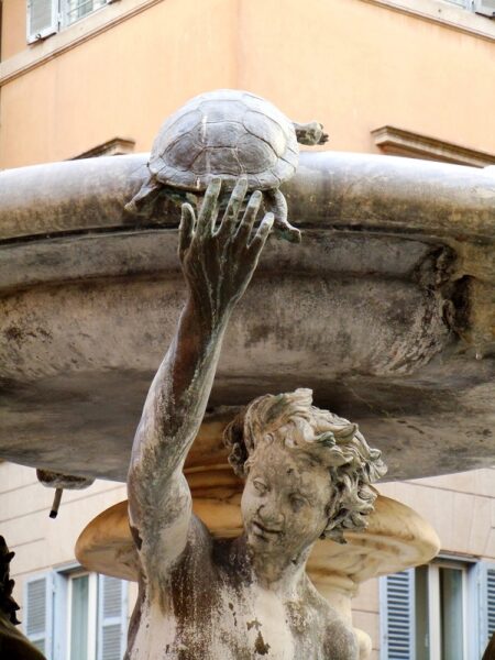De Schildpaddenfontein in Rome - Piazza Mattei - Rome