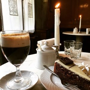 Bicerin - drankje van koffie, chocolade en room in Turijn