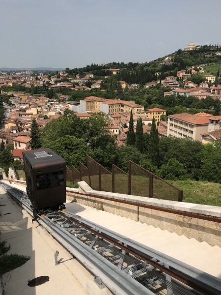 Met de funicolare in Verona | Ciao tutti, Ontdek Italië