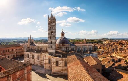 Wandel over de Via Francigena van Monteriggioni naar Siena