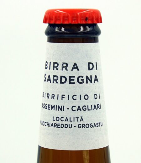 Ichnusa – Sardijns bier met de vier Moren als symbool