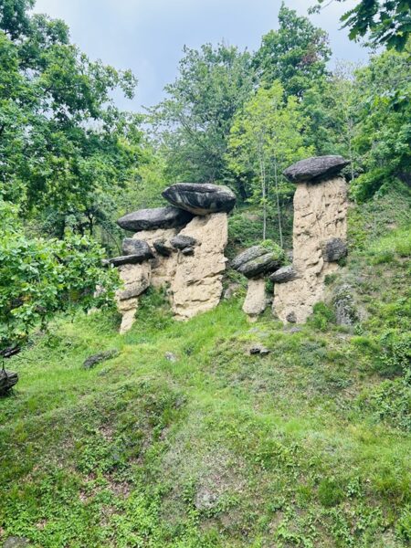 Dronero en Riserva Naturale dei Ciciu del Villar - Piemonte